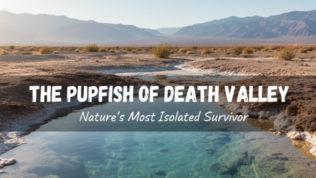 The Pupfish of Death Valley: Nature’s Most Isolated Survivor